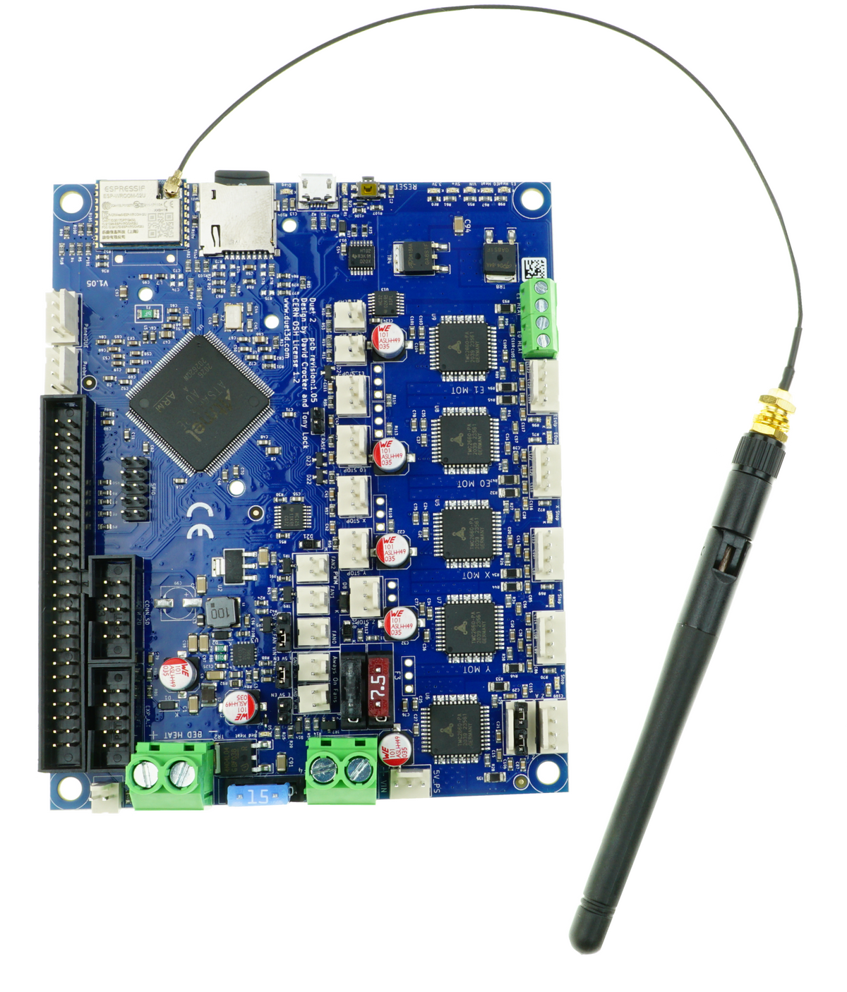 Duet 2 Wifi - Filastruder