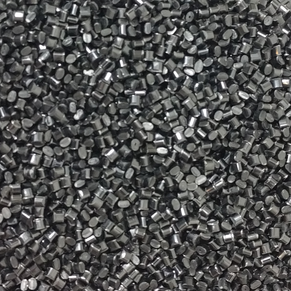 black plastic pellets