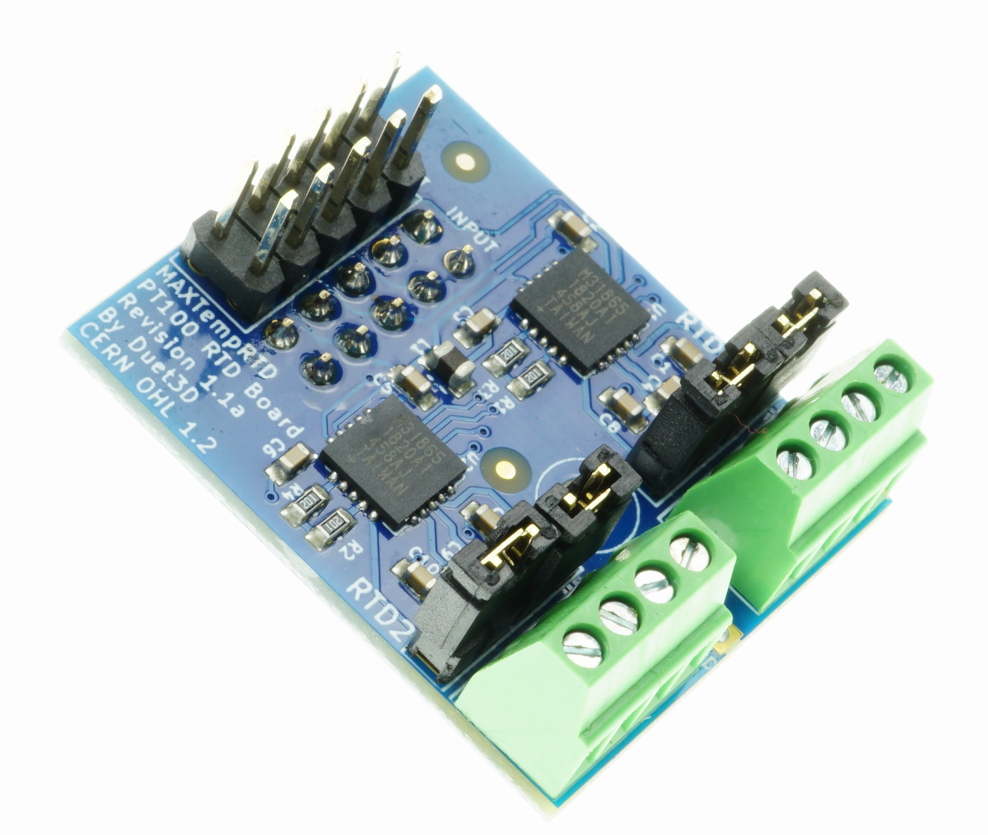 Temperature Sensor Boards for Duet Boards - Filastruder