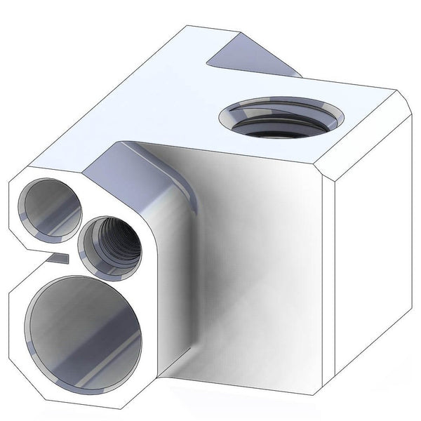 Slice Engineering Copperhead Heat Block - Filastruder